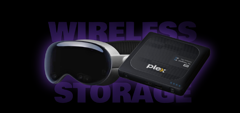 Wireless External Storage With Native Plex Server